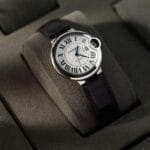 Cartier Ballon Bleu Replica 1:1 Watch White Dial Leather Strap 36mm ...