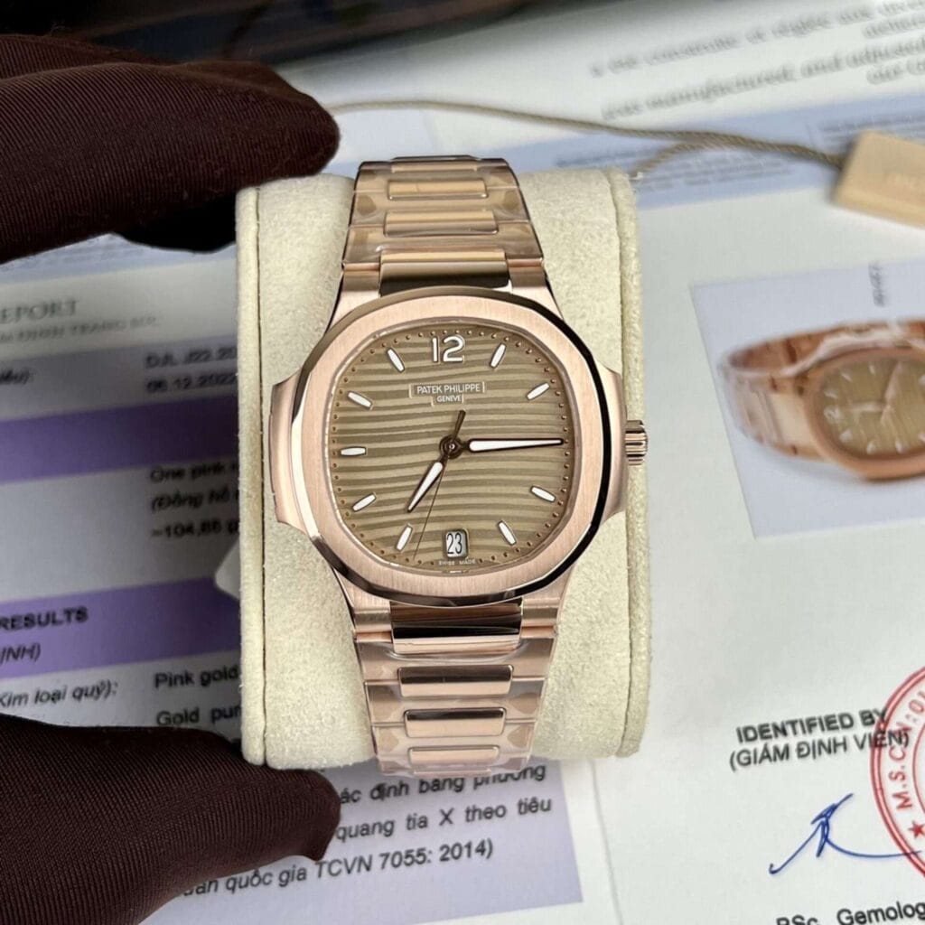 Patek Philippe Nautilus 7118 Gold Wrapped Factory 35.2mm – Prestova Watches