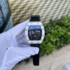 Richard Mille Replica 1:1 Watch RM052 Skull Tourbillon White Case 43mm ...