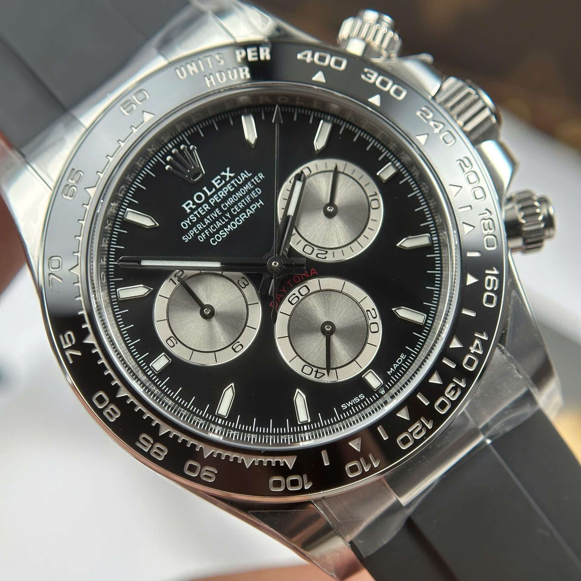 Rolex Cosmograph Daytona 126519LN Oysterflex Strap 40mm – Prestova Watches
